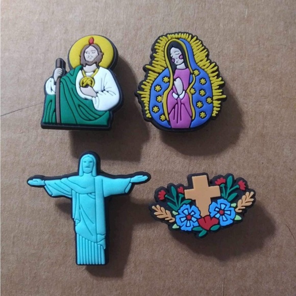 CROCS | Jewelry | Religious Croc Charm Set | Poshmark